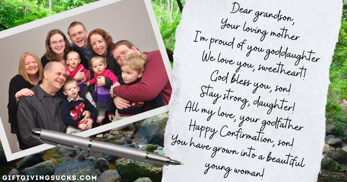 Perfect Confirmation Wish Ideas for Cards - giftgivingsucks.com