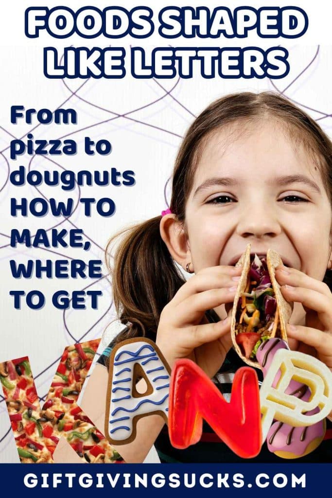 Foods Shaped Like Letters Spells FUN for Everyone! - giftgivingsucks.com