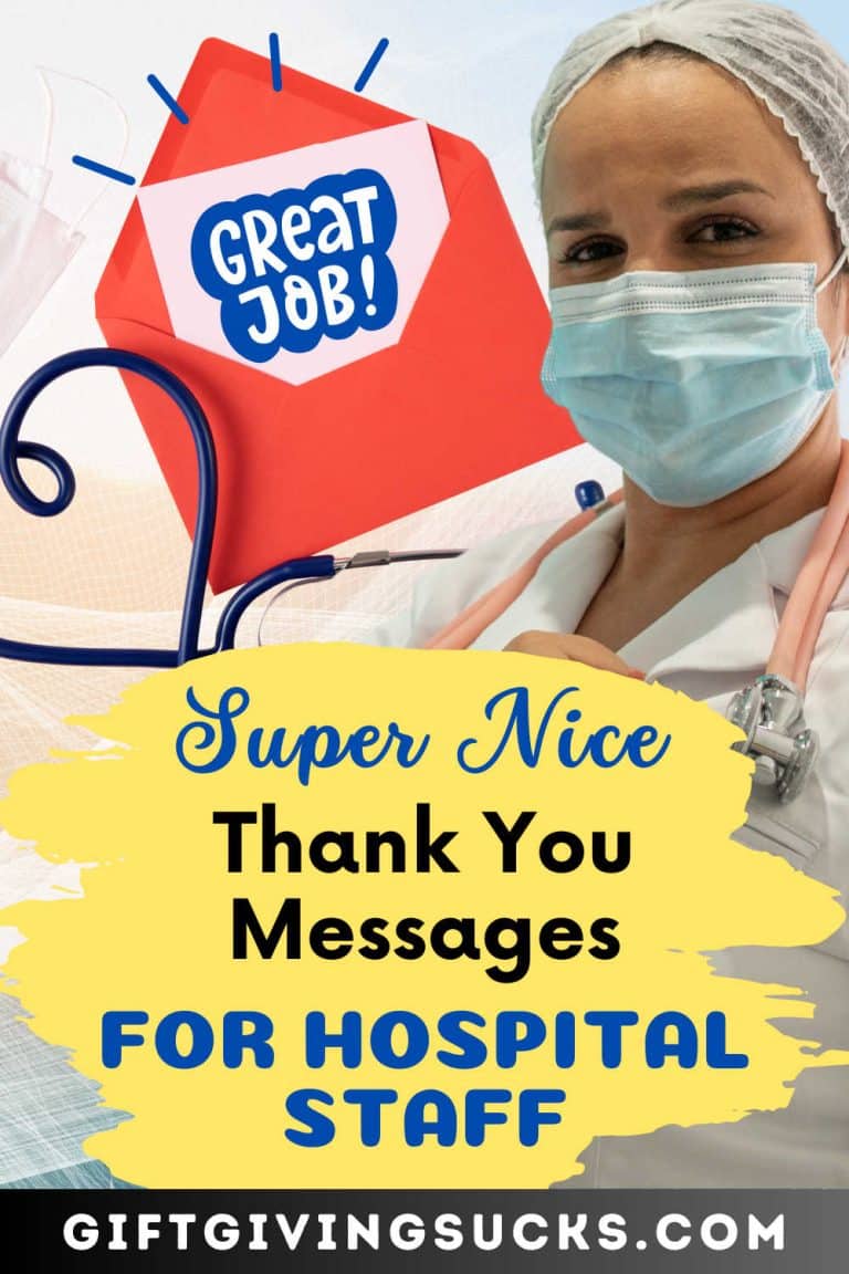 Super-Nice Thank You Messages for Hospital Staff - giftgivingsucks.com